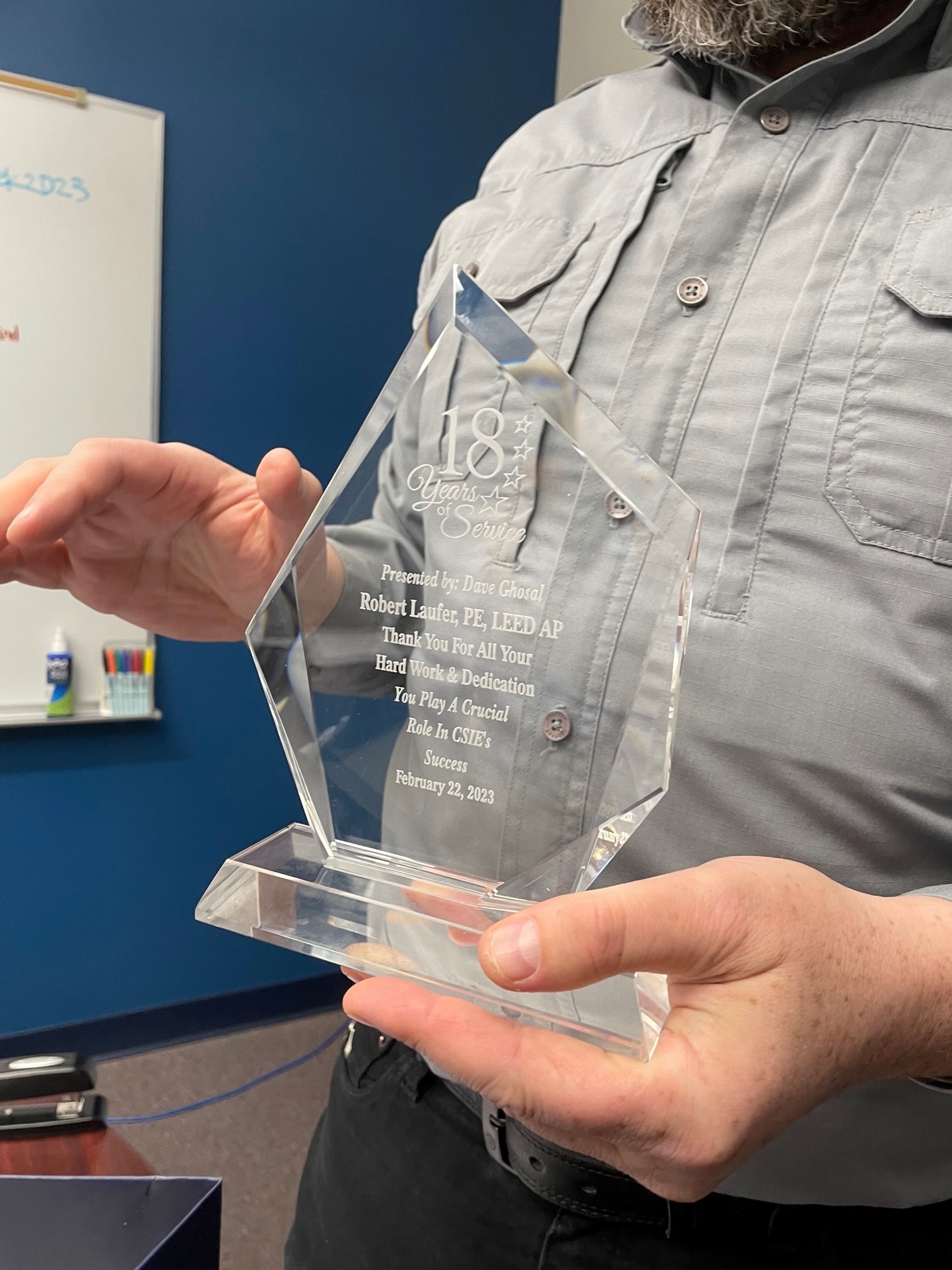 Robert Laufer CSIE’s VP of Engineering Celebrates 18 years at CSIE ...